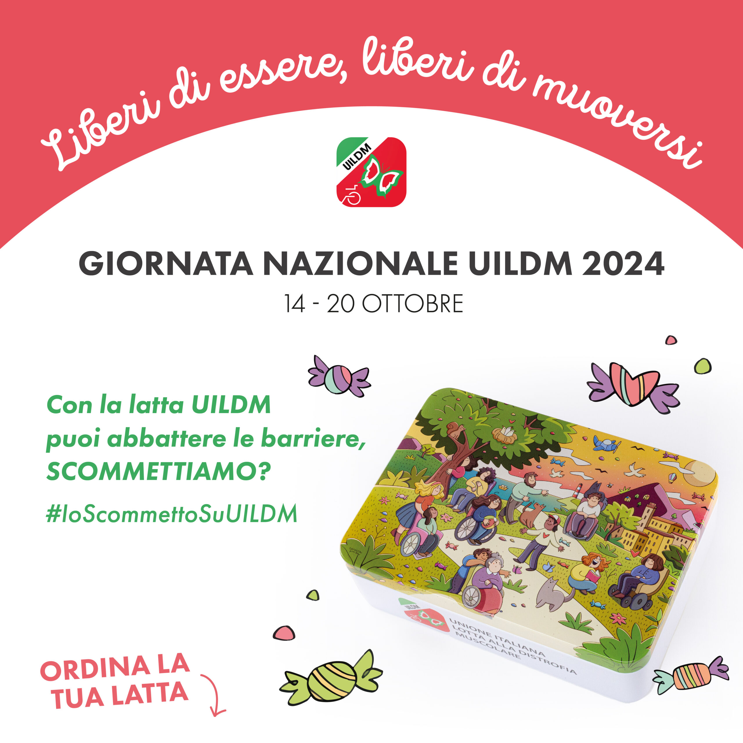 GIORNATA NAZIONALE UILDM 2024 - Varese UILDM - Unione Italiana Lotta alla Distrofia Muscolare